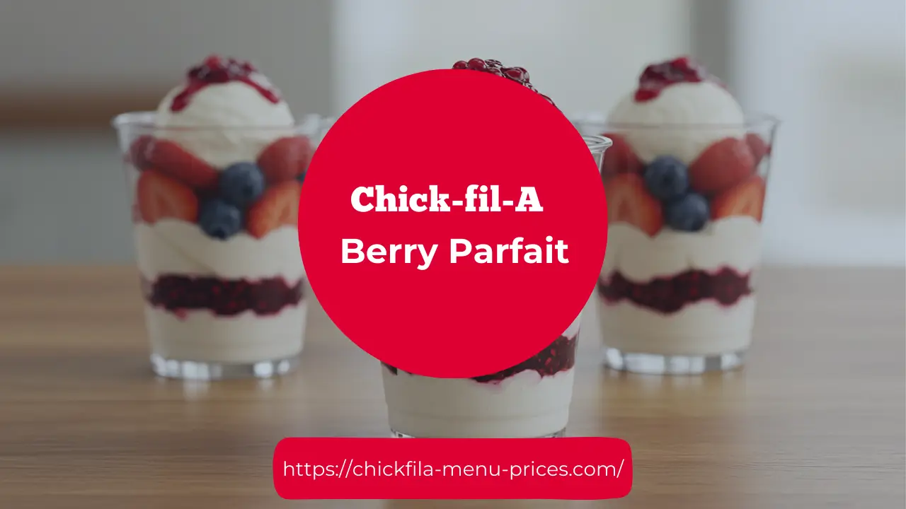 Berry Parfait Chick Fil A Nutrition | Detroit Chinatown