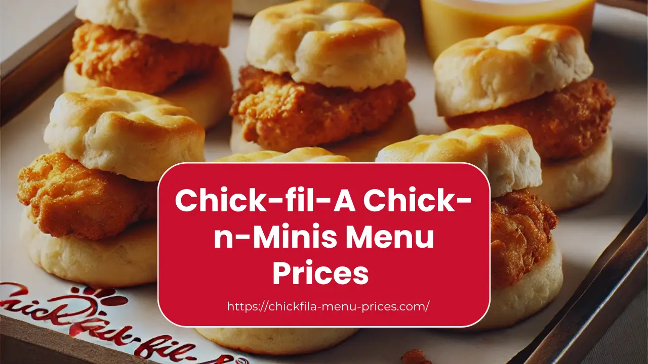 Chick-fil-A Chicken Minis Price