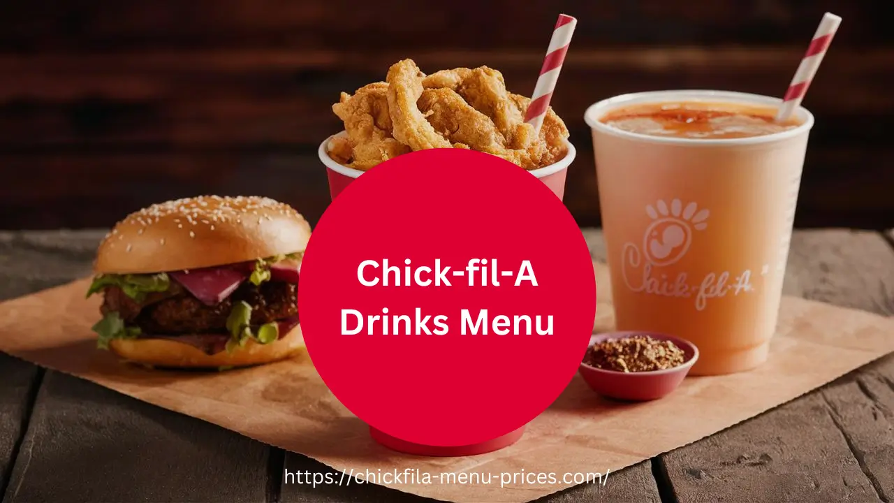 Chick-fil-A Drinks Menu with Prices 2025 (August)