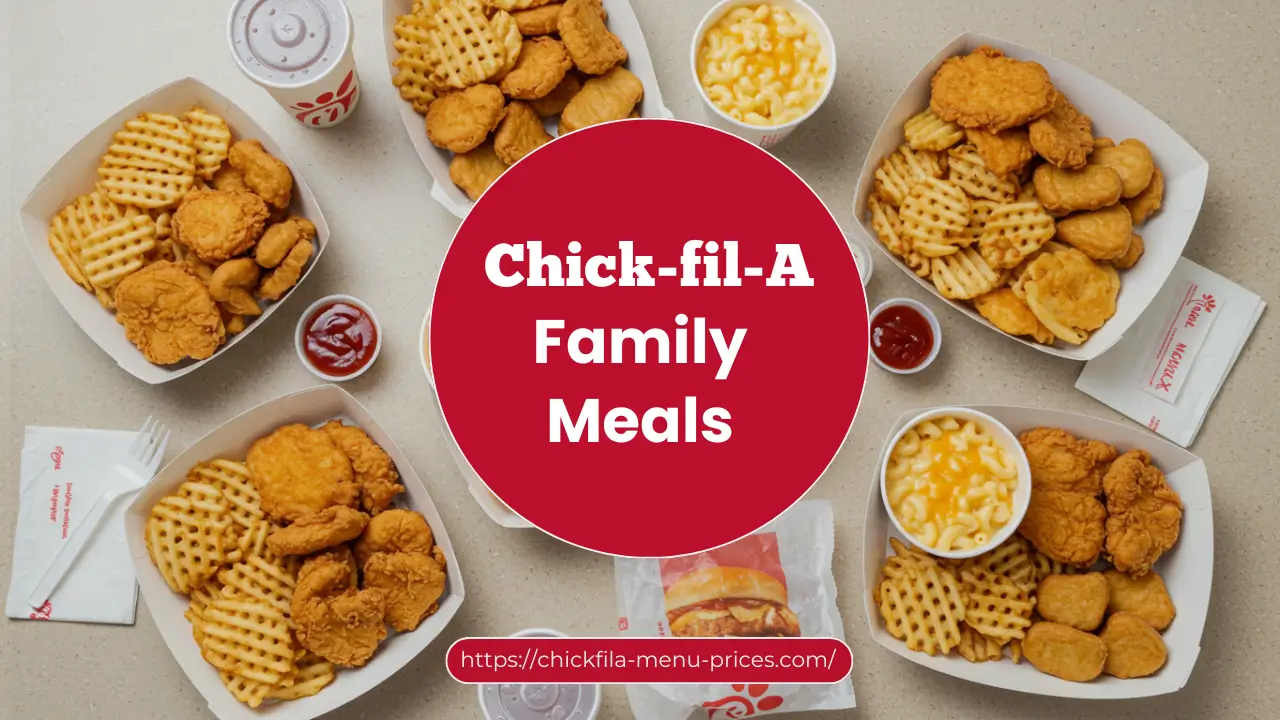 Chick-fil-A Family Meal Menu with Prices (May 2025)
