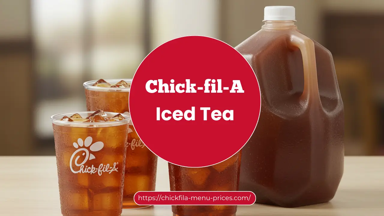 Chick-fil-A Freshly Brewed Iced Tea Price