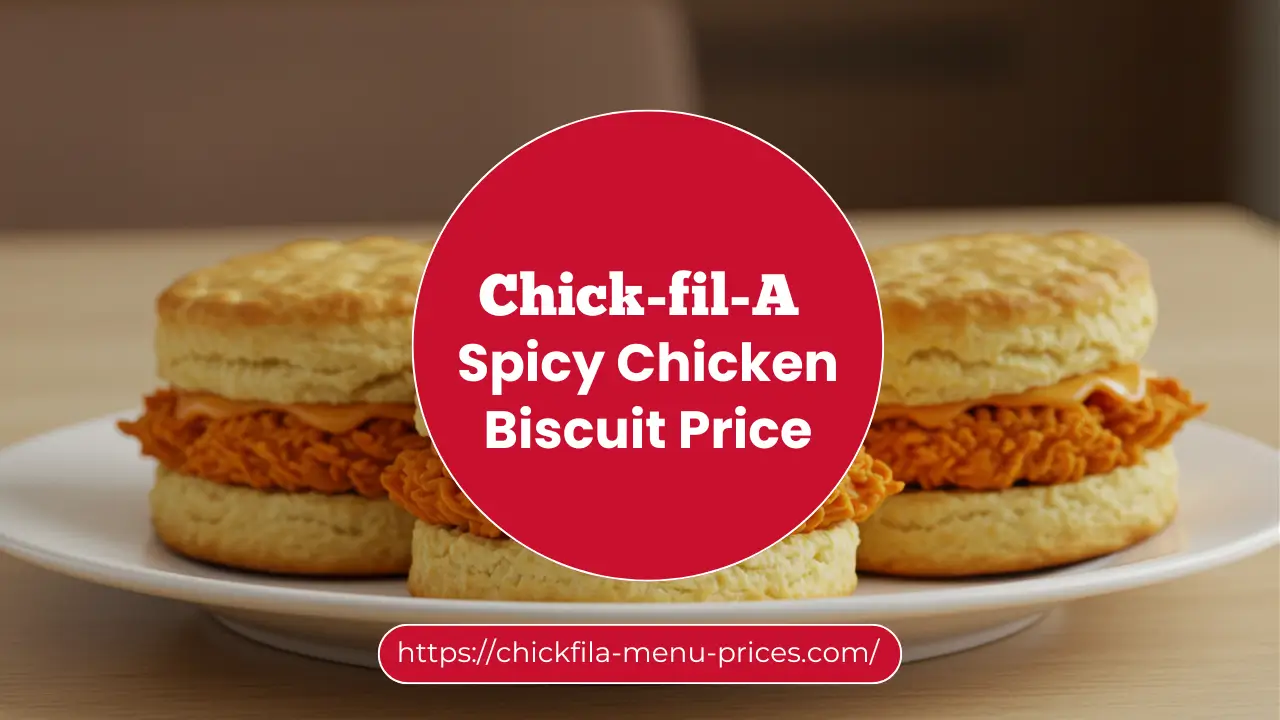 Chick-fil-A Spicy Chicken Biscuit Price